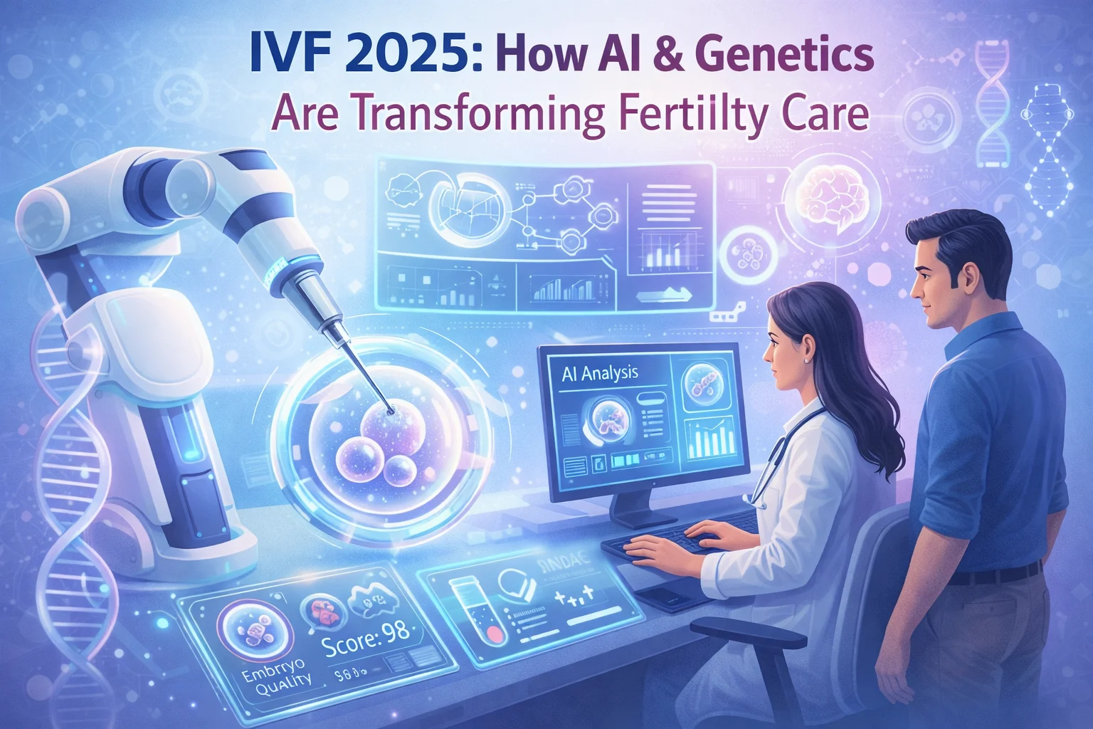 IVF 2025 Breakthroughs: AI, Genetics & Modern Technology